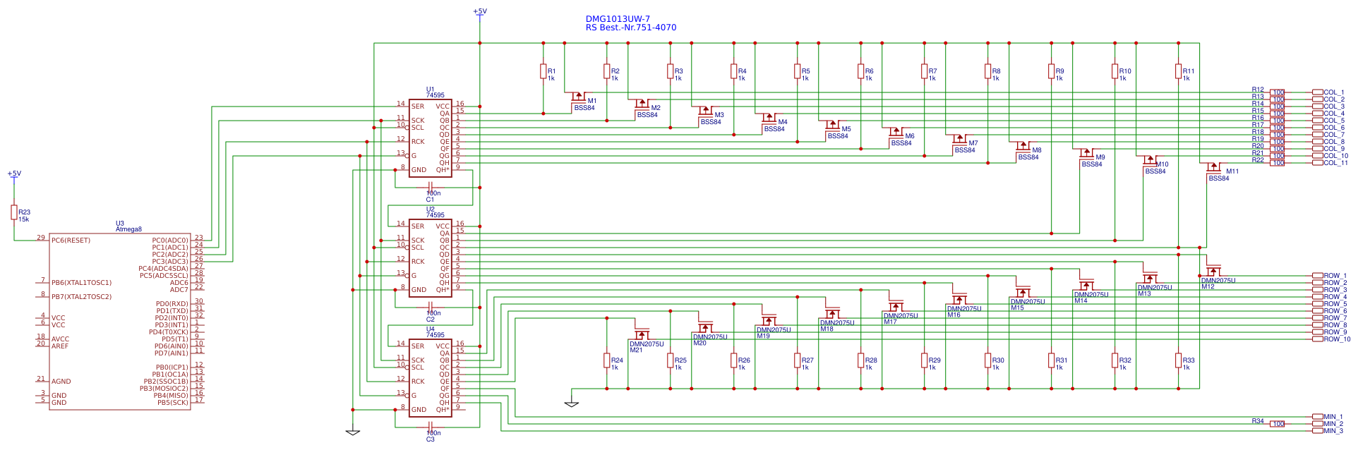Atmega8_WordClock - OSHWLab