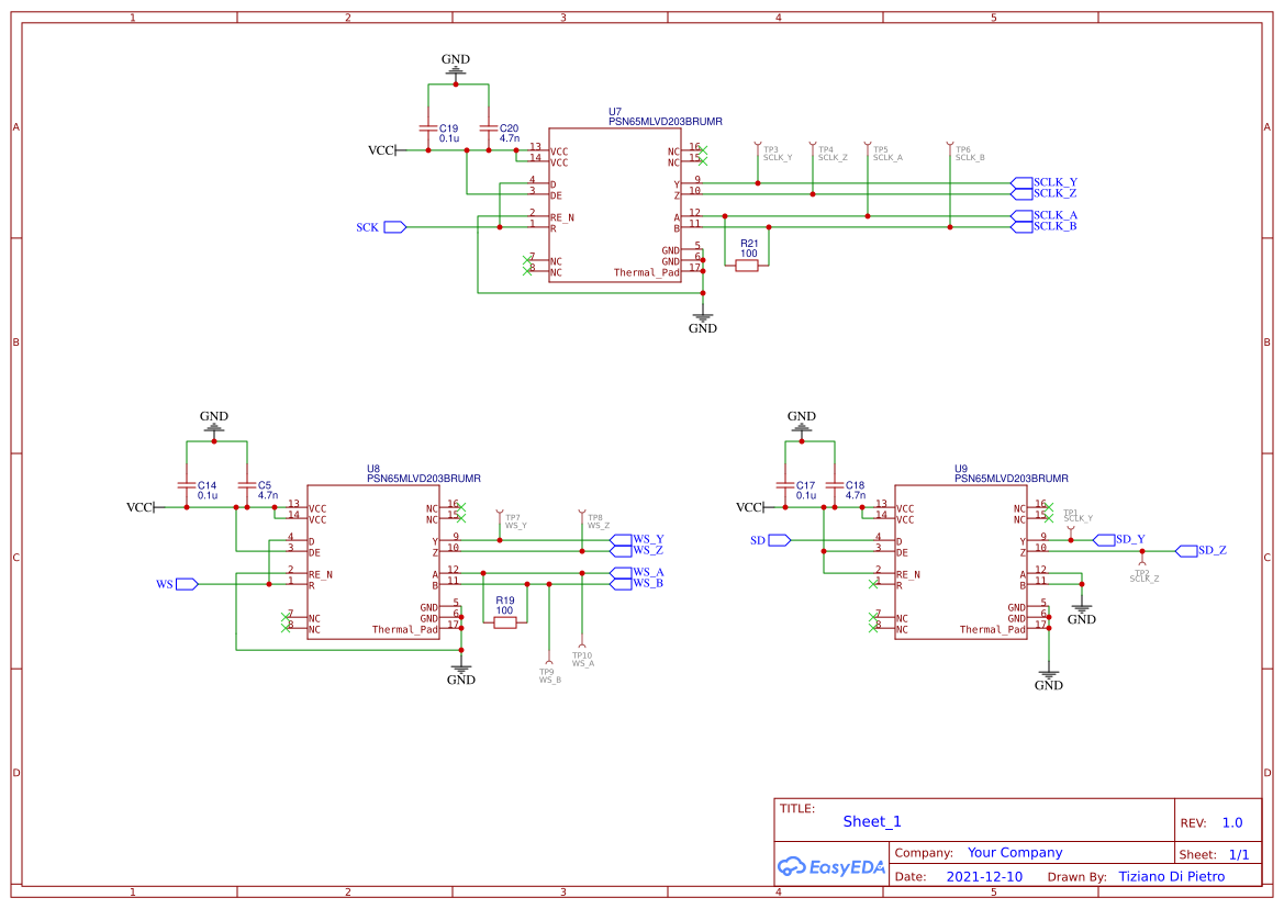 ICS43434_breakoutboard - OSHWLab
