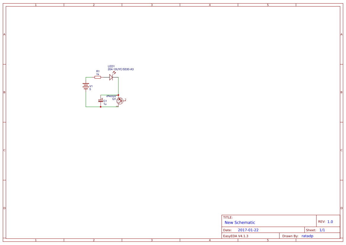 Blinking LED - OSHWLab