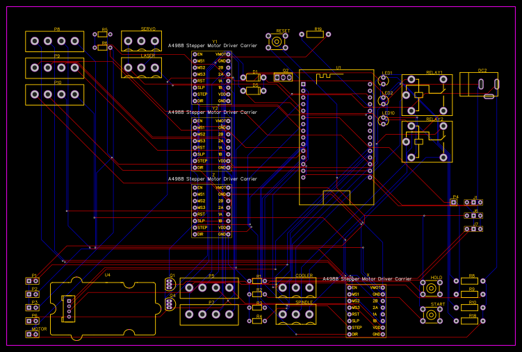 Controladora CNC - EasyEDA open source hardware lab