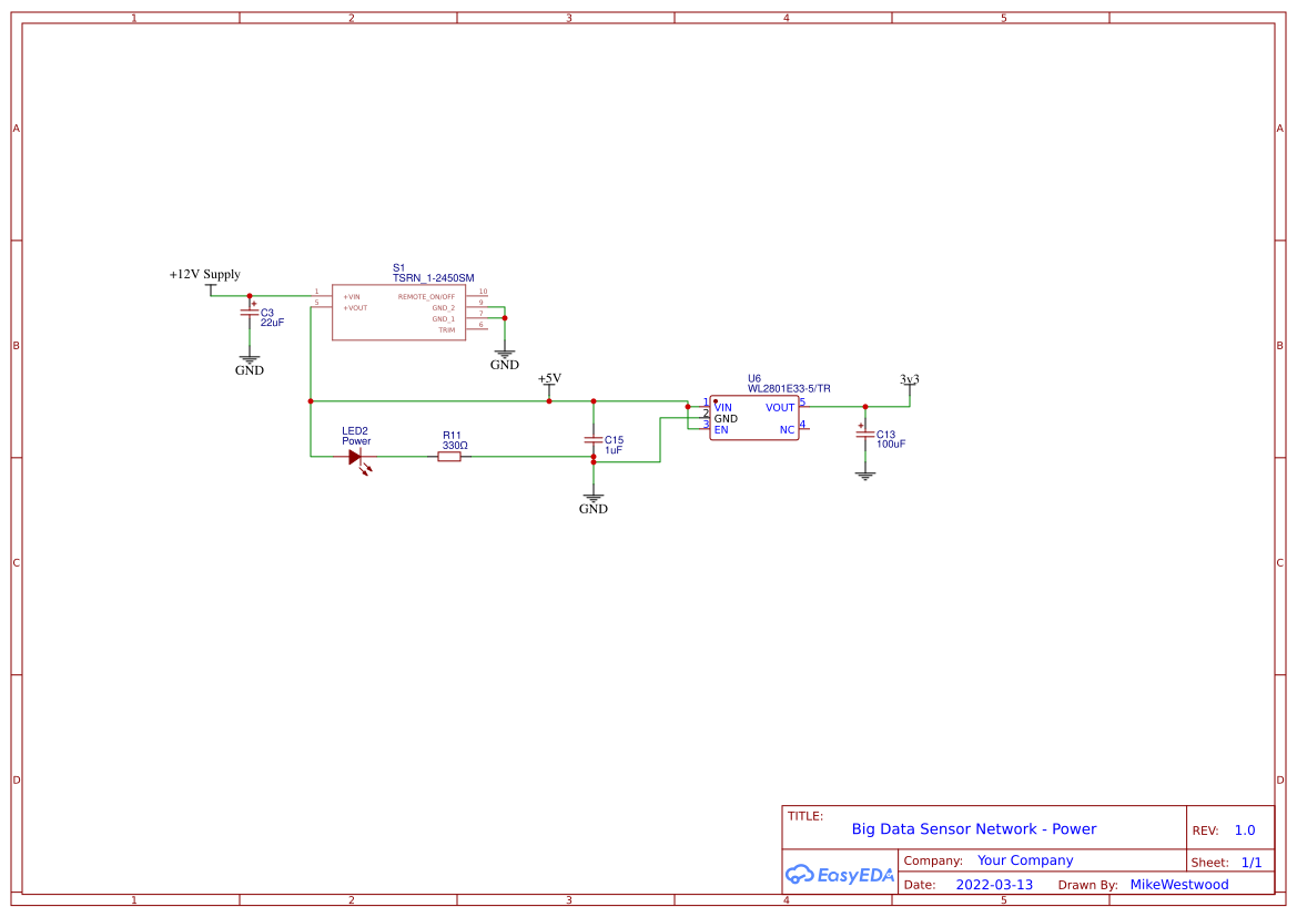 Big Data Sensor Node - OSHWLab