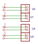 4 Pin board - OSHWLab