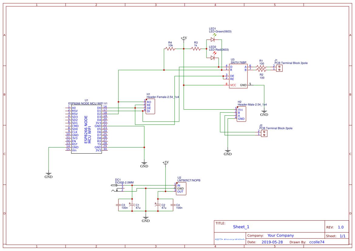 nodeMCU_CO2_01 - Platform for creating and sharing projects - OSHWLab
