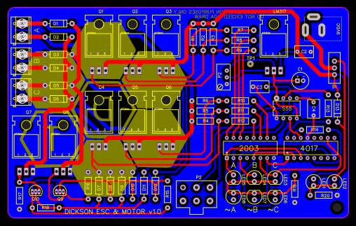 Crude ESC - EasyEDA open source hardware lab