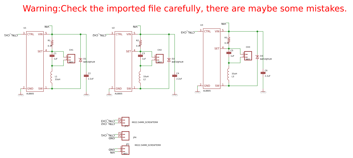 RGB LED DRIVER - OSHWLab