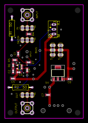 Non-inverting Amplifier (purely Eagle) - EasyEDA open source hardware lab