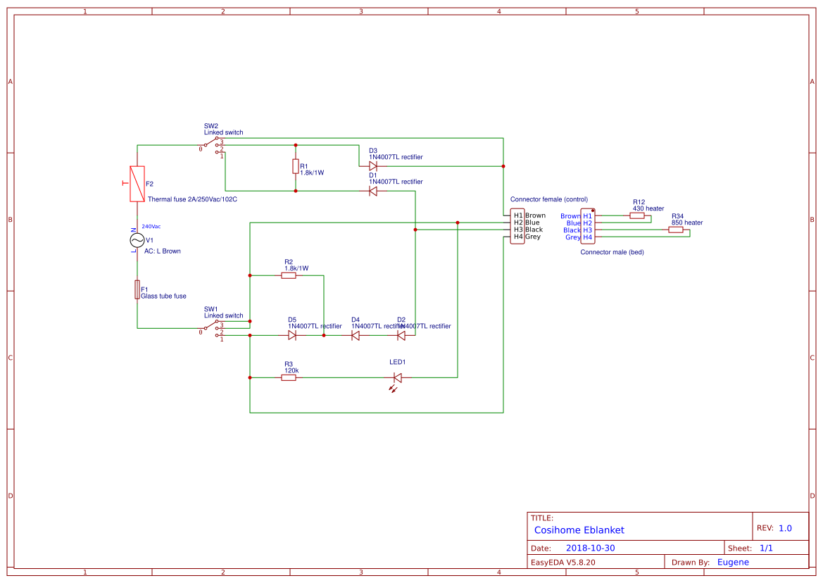 Cosihome Eblanket - OSHWLab