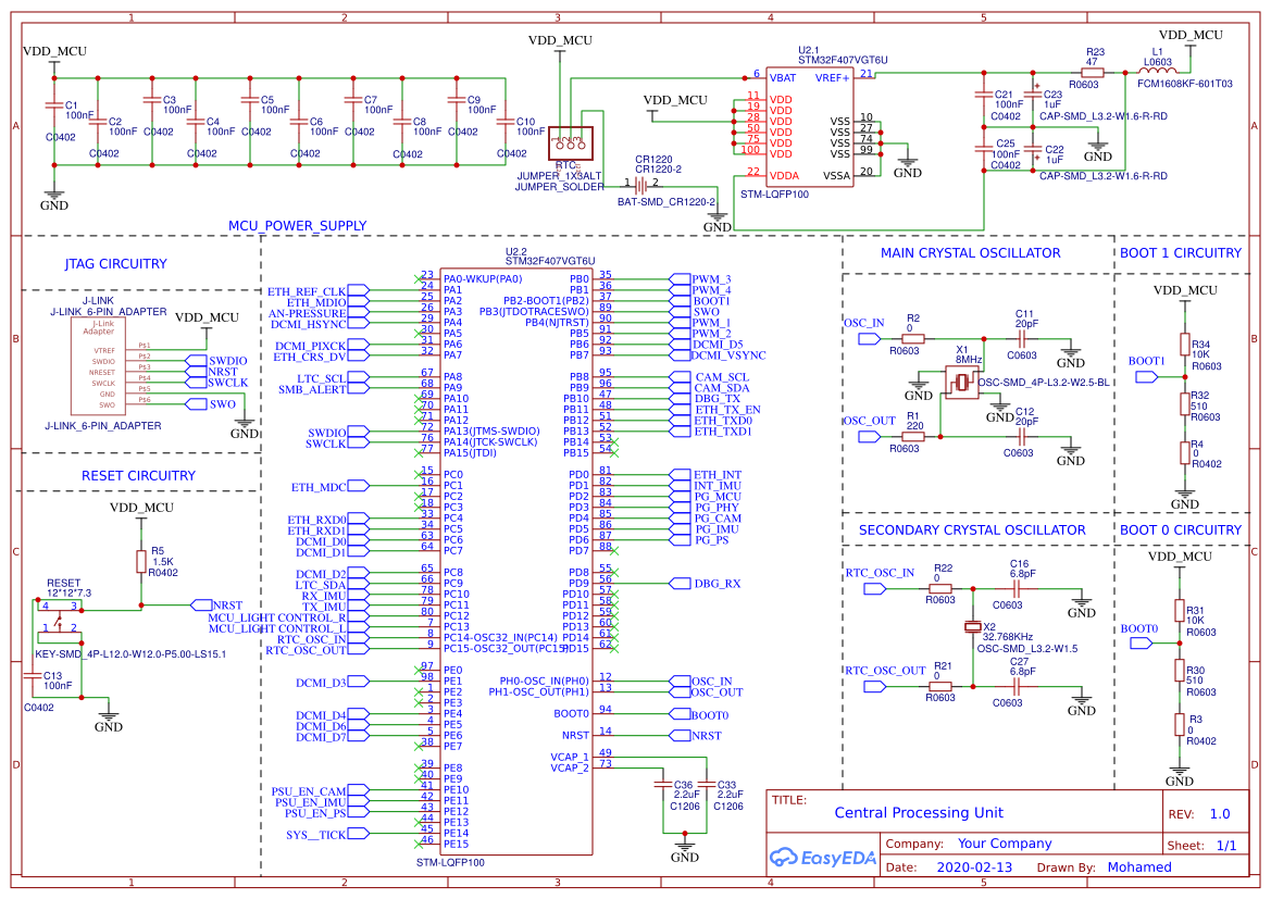 SUB_MED - EasyEDA open source hardware lab