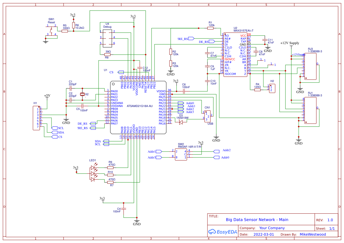 Big Data Sensor Node - OSHWLab