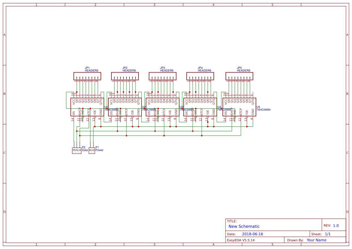 Matrix led - EasyEDA open source hardware lab