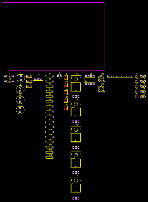 Audio controlled sequence chaser - OSHWLab