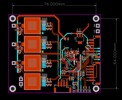 BTN8982 SINGLE WITH BRAKING - EasyEDA open source hardware lab