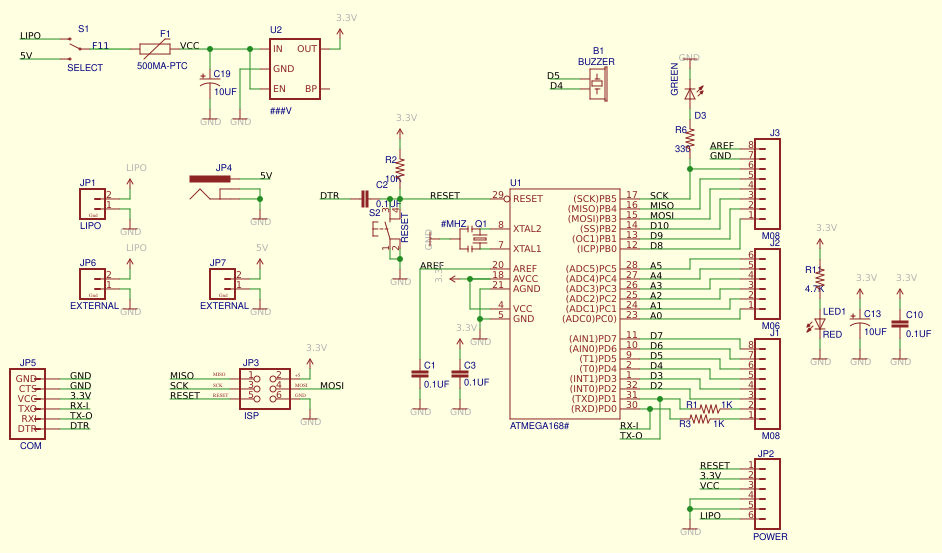 Arduino Pro - EasyEDA open source hardware lab
