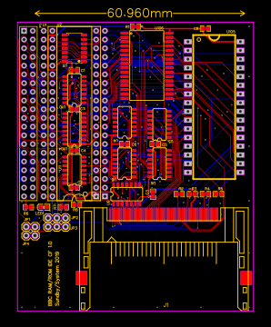 BBC RAM/ROM CPU socket - EasyEDA open source hardware lab