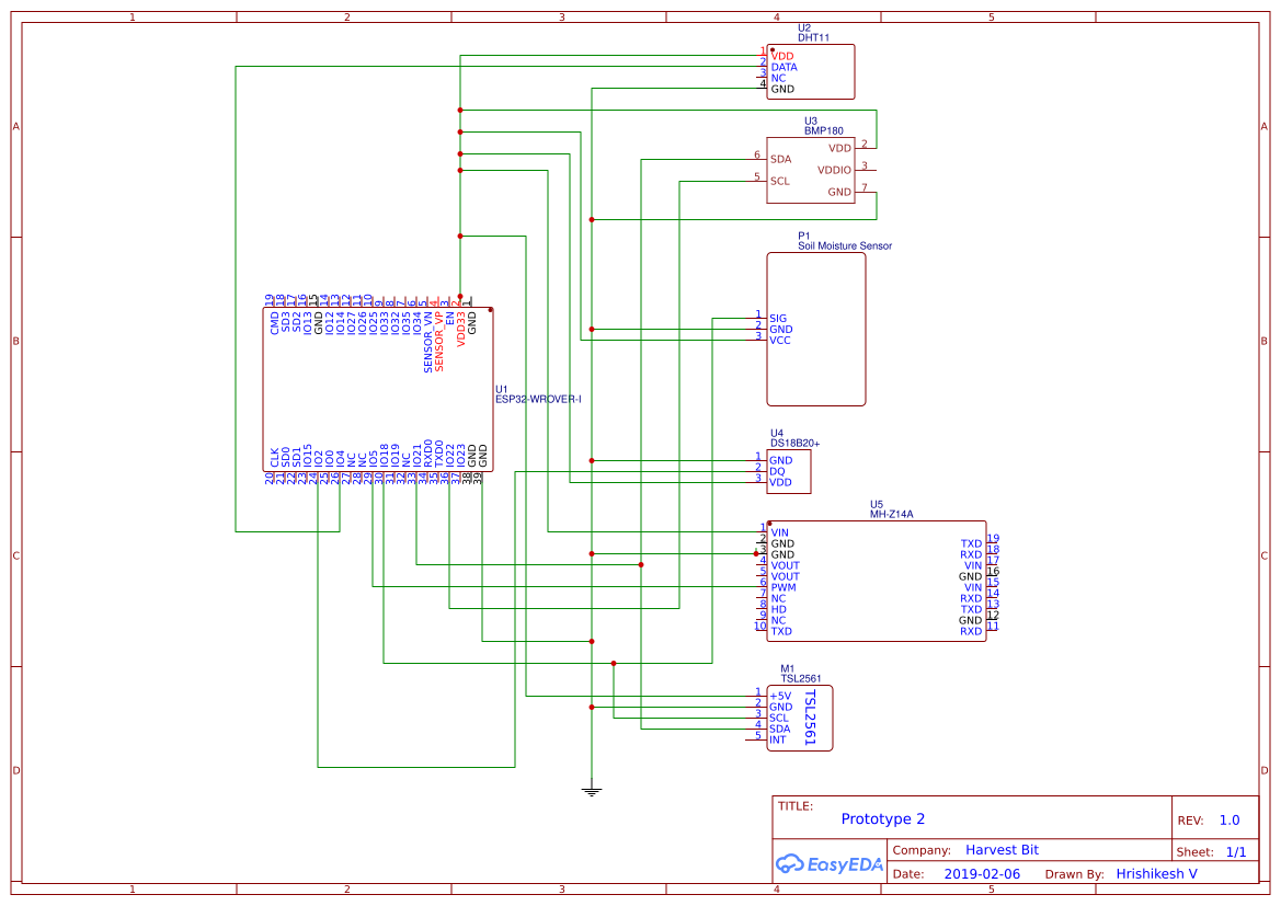 Prototype 2 - EasyEDA open source hardware lab