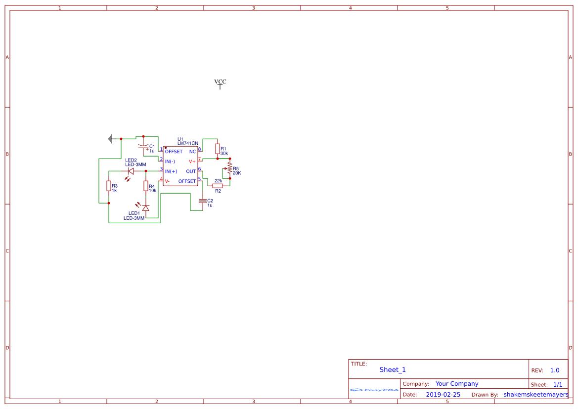 dual led flasher - Platform for creating and sharing projects - OSHWLab