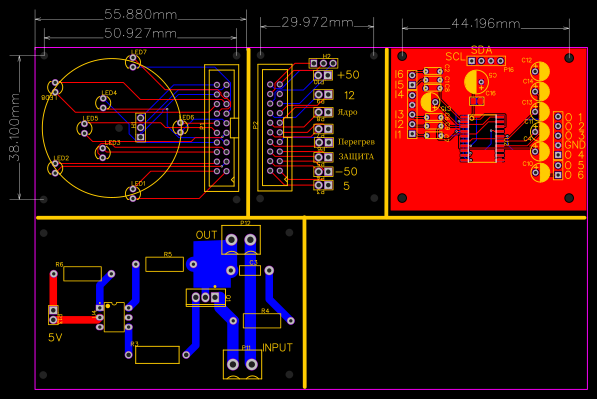 LedFrontPanel - OSHWLab