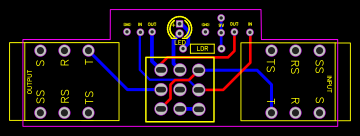 True Bypass 3PDT - OSHWLab