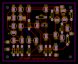 Opamp Intermal circuit - EasyEDA open source hardware lab