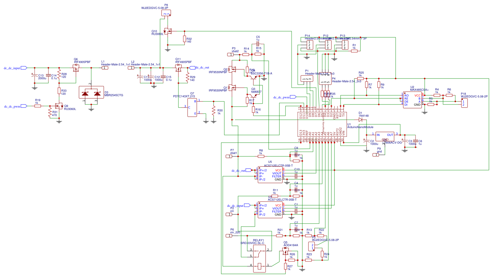 bat_ctrl - EasyEDA open source hardware lab