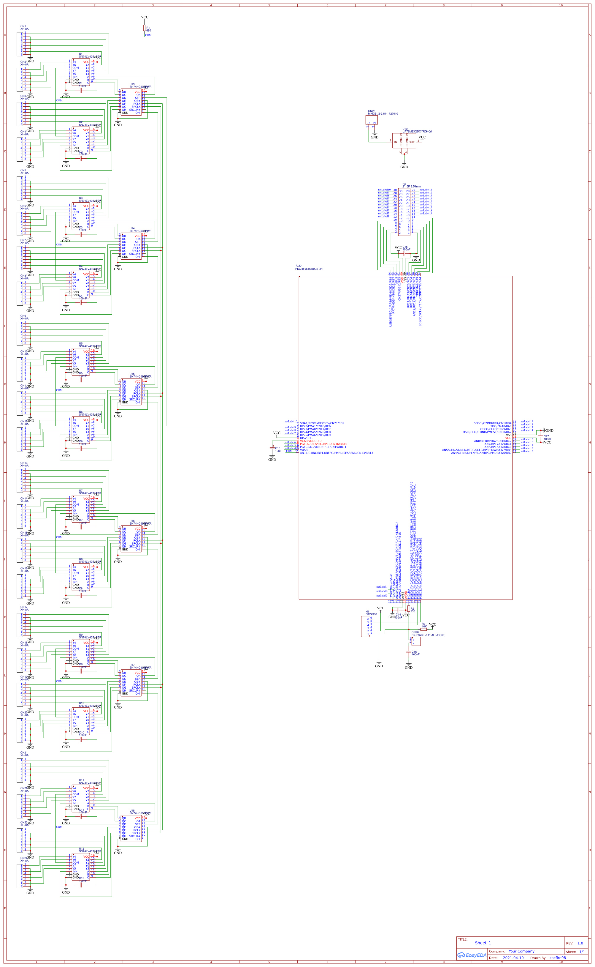 TemperatureReader - EasyEDA open source hardware lab