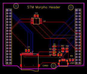 nucleo64 DFU SOCK - OSHWLab