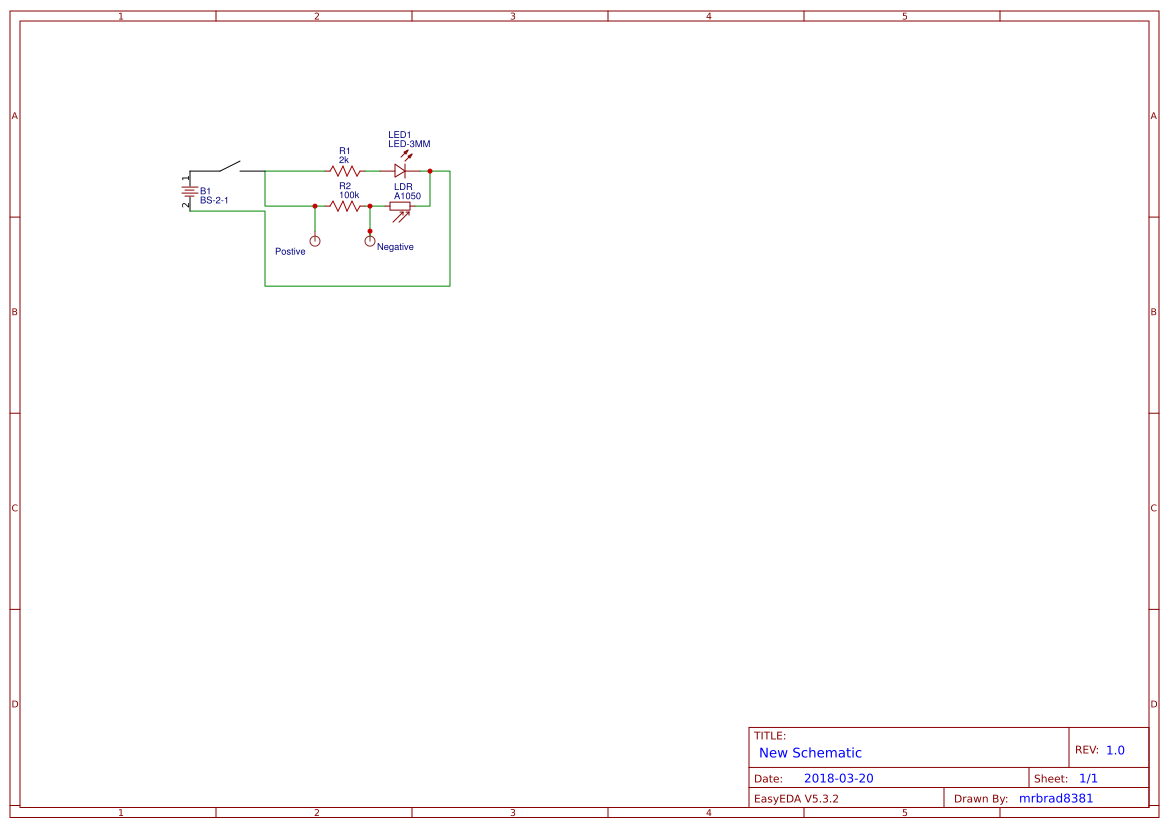 LDR Circuit - EasyEDA open source hardware lab