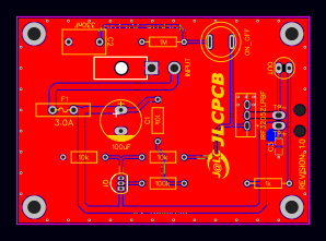 Latching power switch THT - OSHWLab