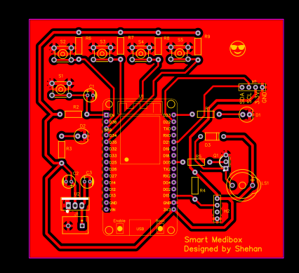 Smart Medibox - EasyEDA open source hardware lab