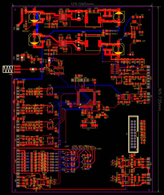 LDMOS amplifier control module stm32f407 - EasyEDA open source hardware lab