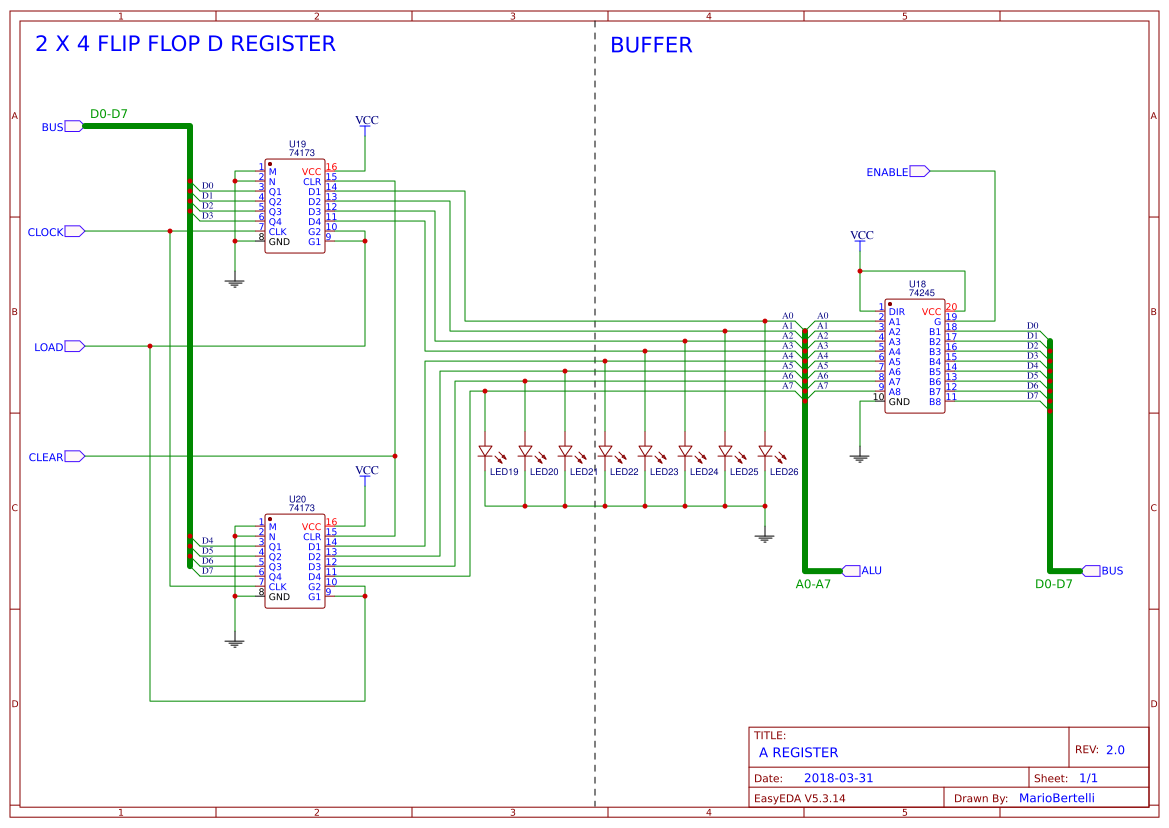 8 BIT BEN EATER BREADBOARD COMPUTER copy copy - OSHWLab
