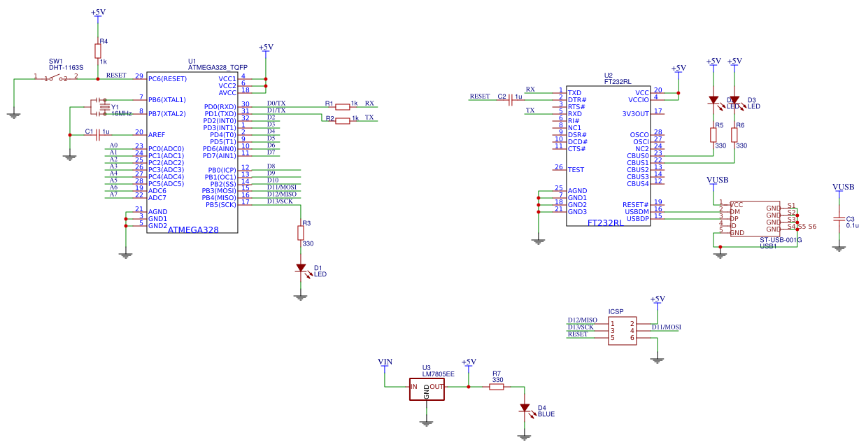 DIY Drone v3 communicator - EasyEDA open source hardware lab