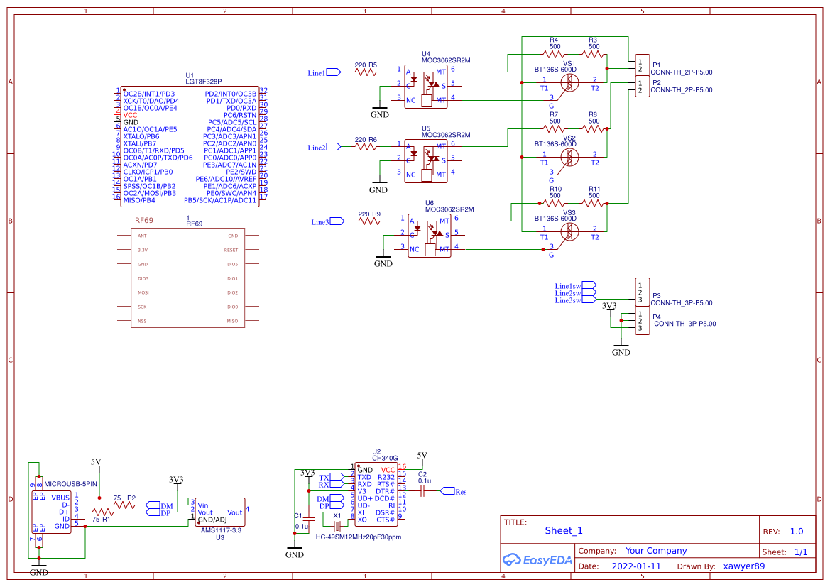 Light Switch Platform For Creating And Sharing Projects Oshwlab