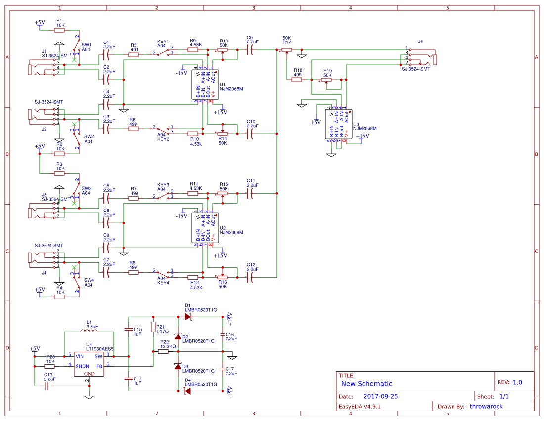 Family Streamer - EasyEDA open source hardware lab