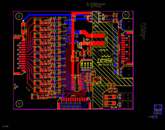BMS SLAVE 2.0 - OSHWLab