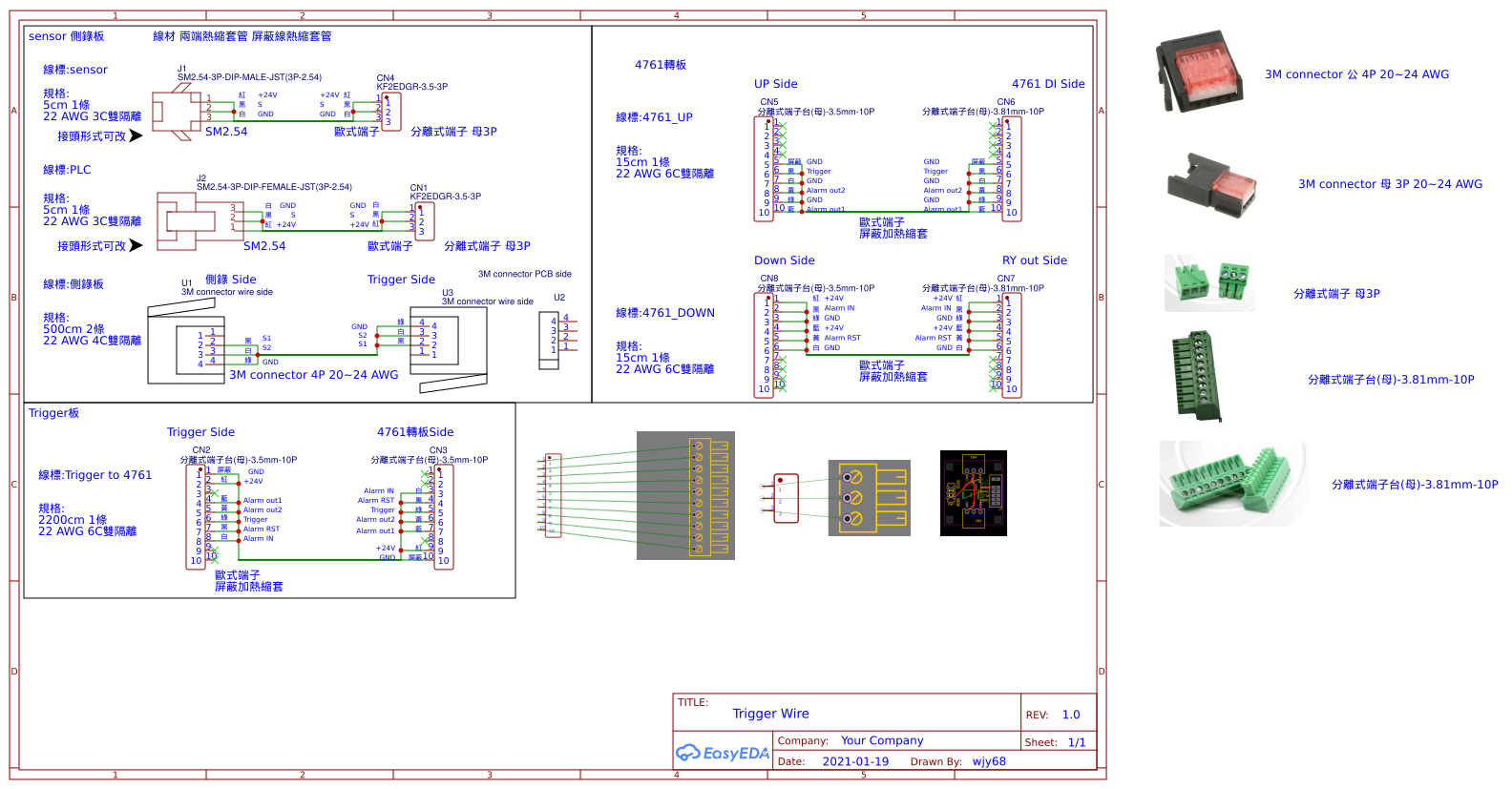Trigger wire - EasyEDA open source hardware lab
