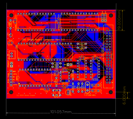 Z80 SBC 3.x with Reset circuit and 4x8k ROM selection - OSHWLab
