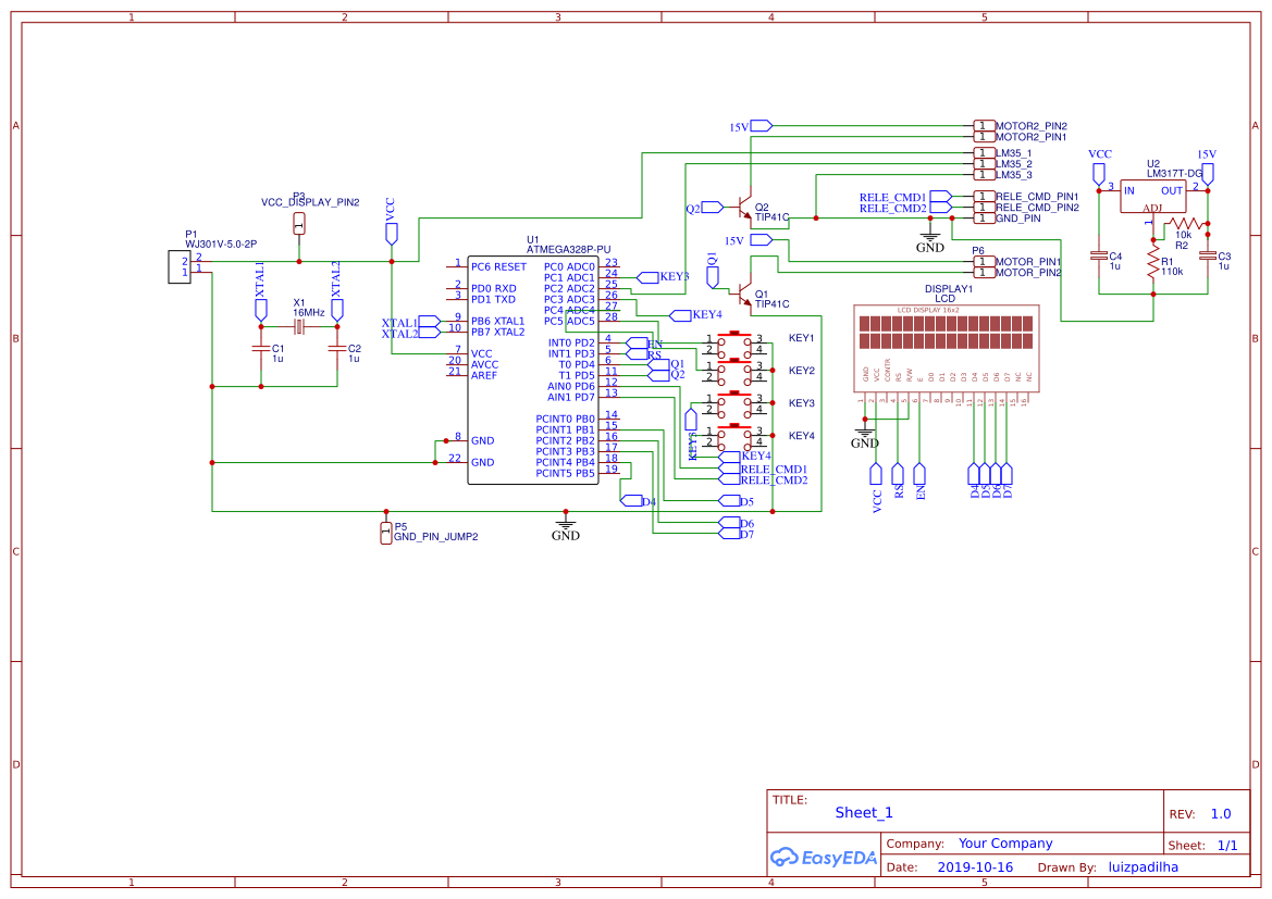 Projeto Sistemas Embarcados - Platform for creating and sharing projects - OSHWLab