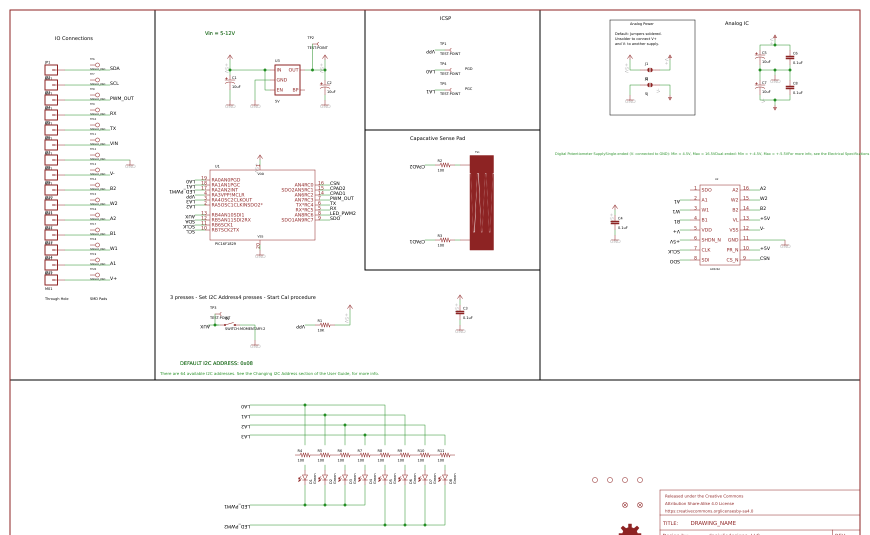 SparkFun Touch Potentiometer - EasyEDA open source hardware lab