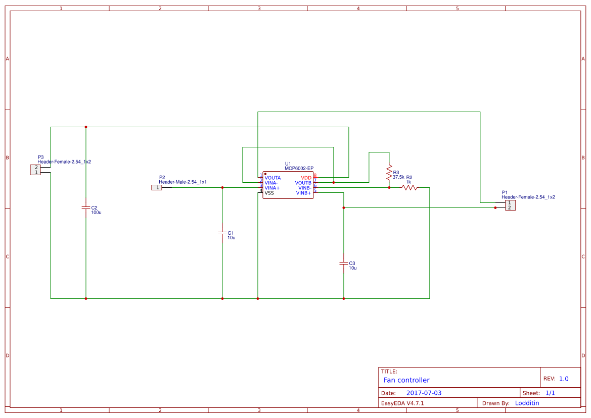 Fan controller - OSHWLab