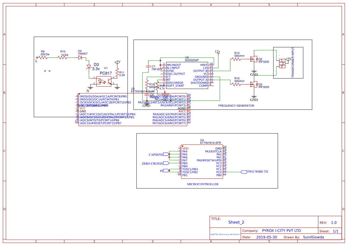 2_WIRE_PROJECT - EasyEDA open source hardware lab