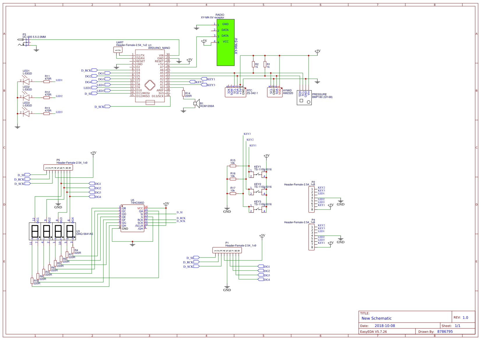 ClockPlatform - OSHWLab