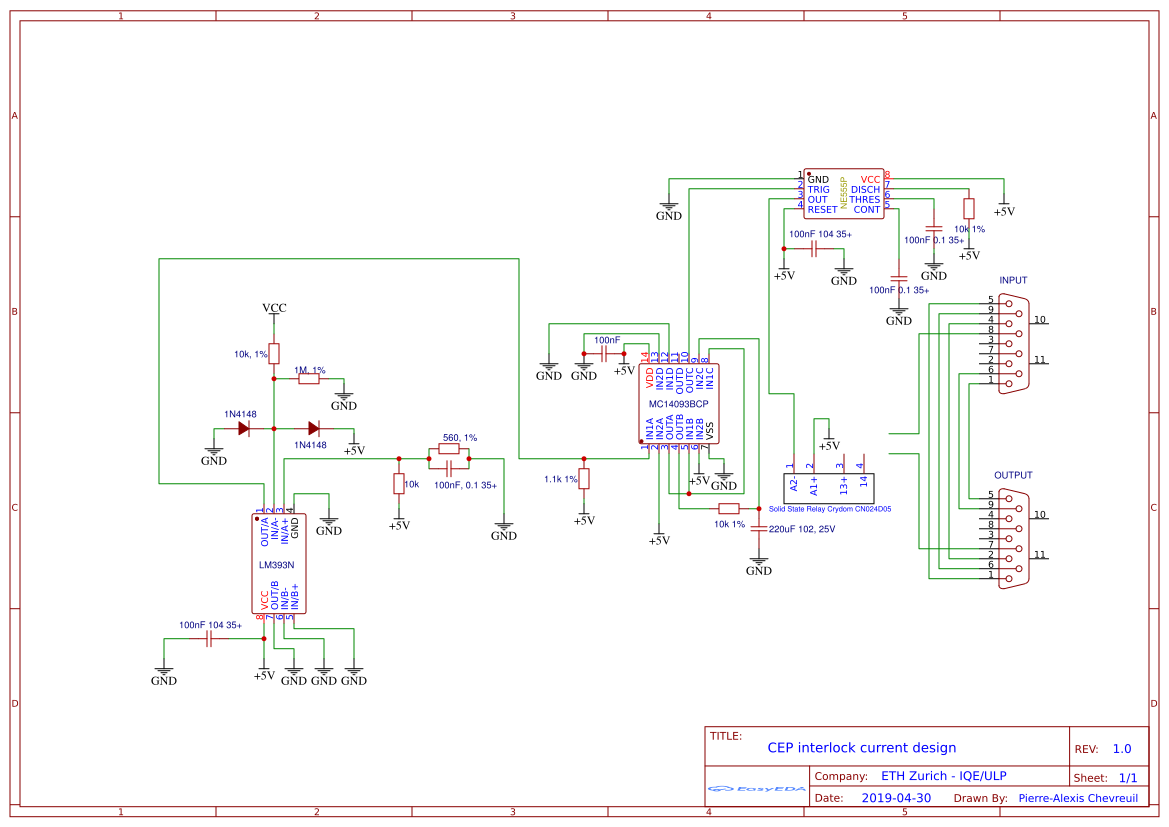 CEP_interlock - EasyEDA open source hardware lab
