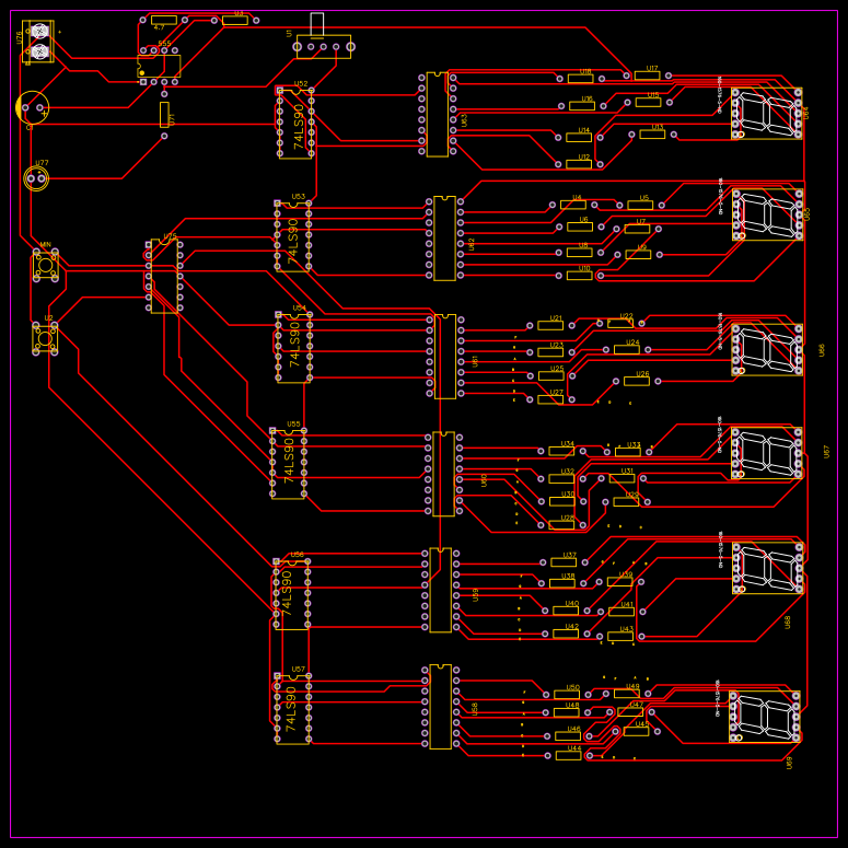 Reloj Digital - EasyEDA open source hardware lab