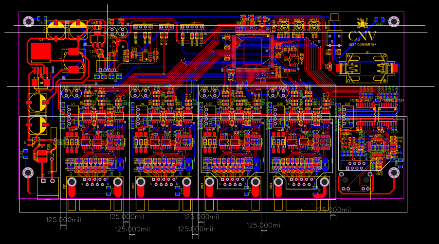 Ethernet - RS232/485/422 full - OSHWLab