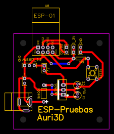 Alimentación para Protoboard - OSHWLab