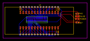 LCD Display Baseboard Ribbon Cable Connector - EasyEDA open source hardware lab