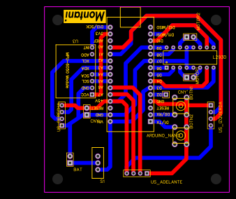 Placa Robot Laberinto V2 - EasyEDA open source hardware lab