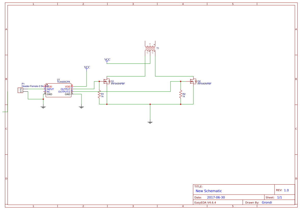 salida Mosfet - EasyEDA open source hardware lab