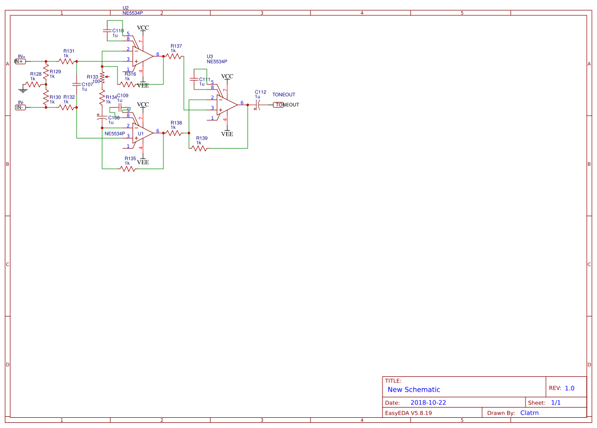 PROGETTO MIXER - EasyEDA open source hardware lab